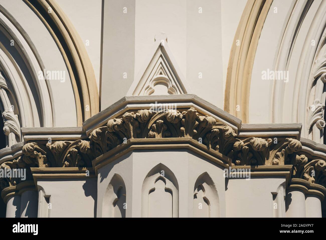 Old Building Architecture Details Stock Photo - Alamy