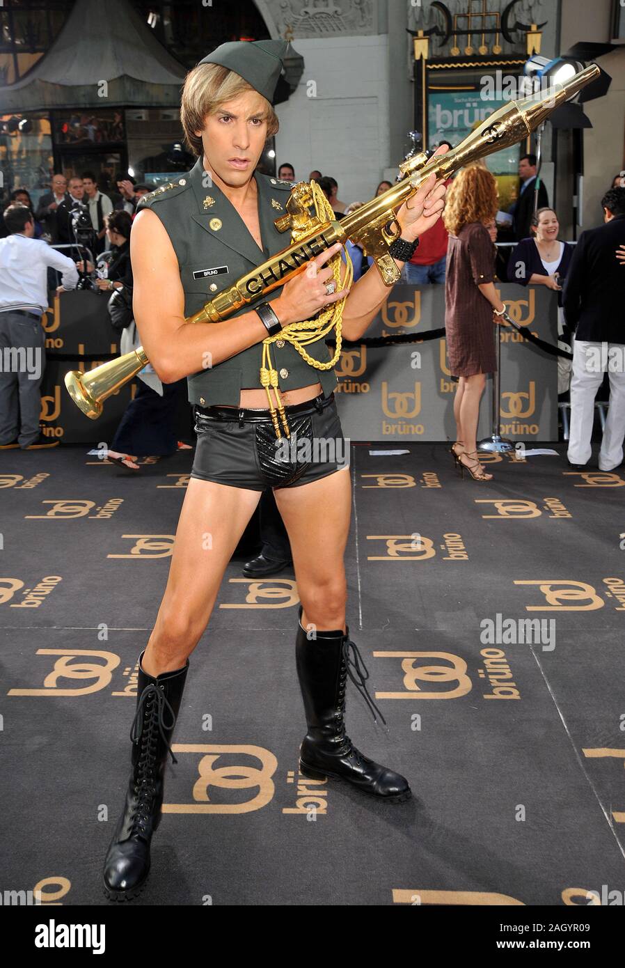 Sacha Noam Baron Cohen - Bruno Los Angeles Premiere at the Chinese ...