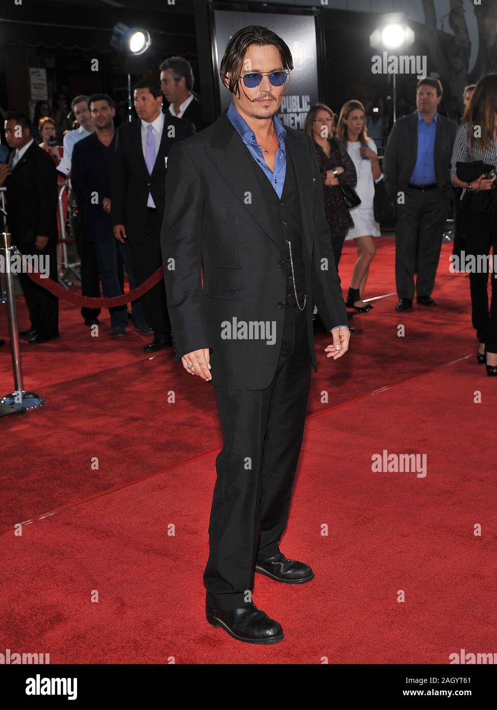 Johnny Depp Public Enemies Premiere