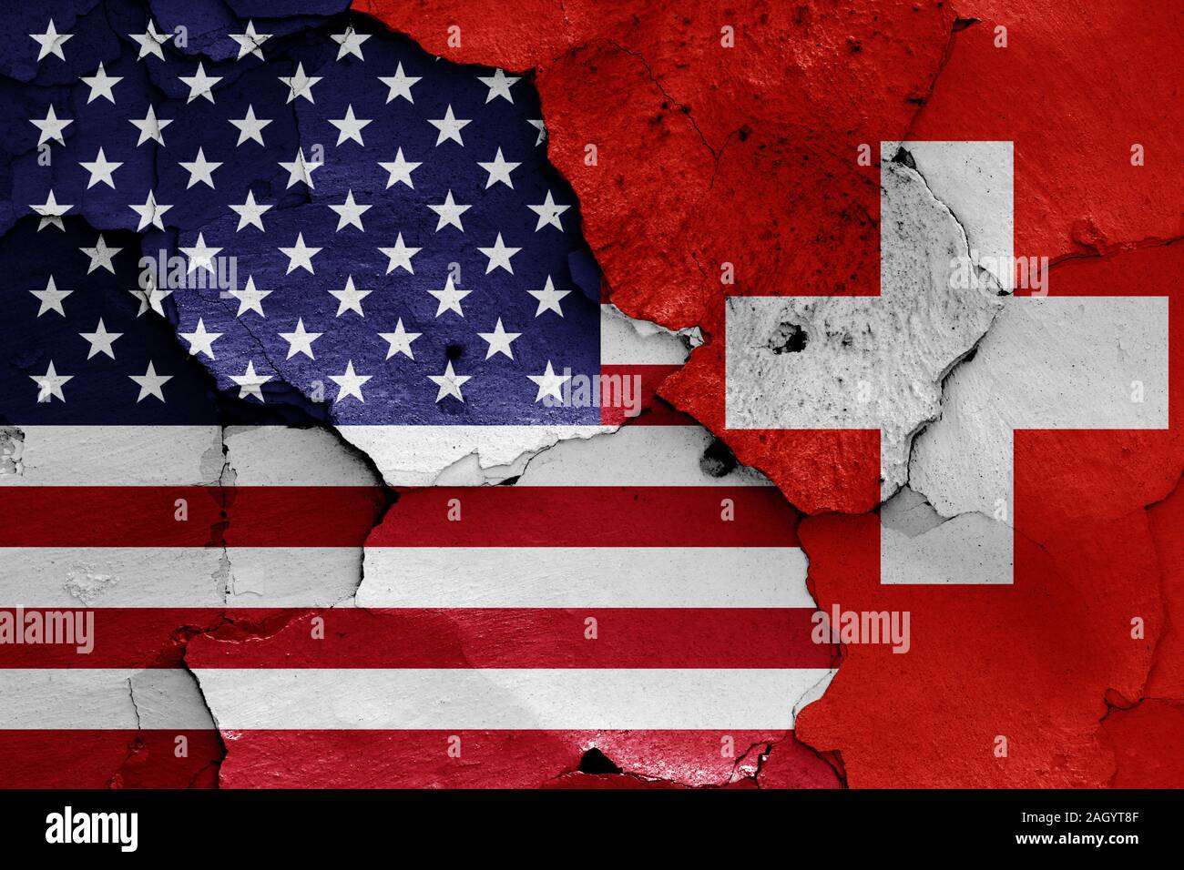 American swiss flag hi-res stock photography and images - Alamy