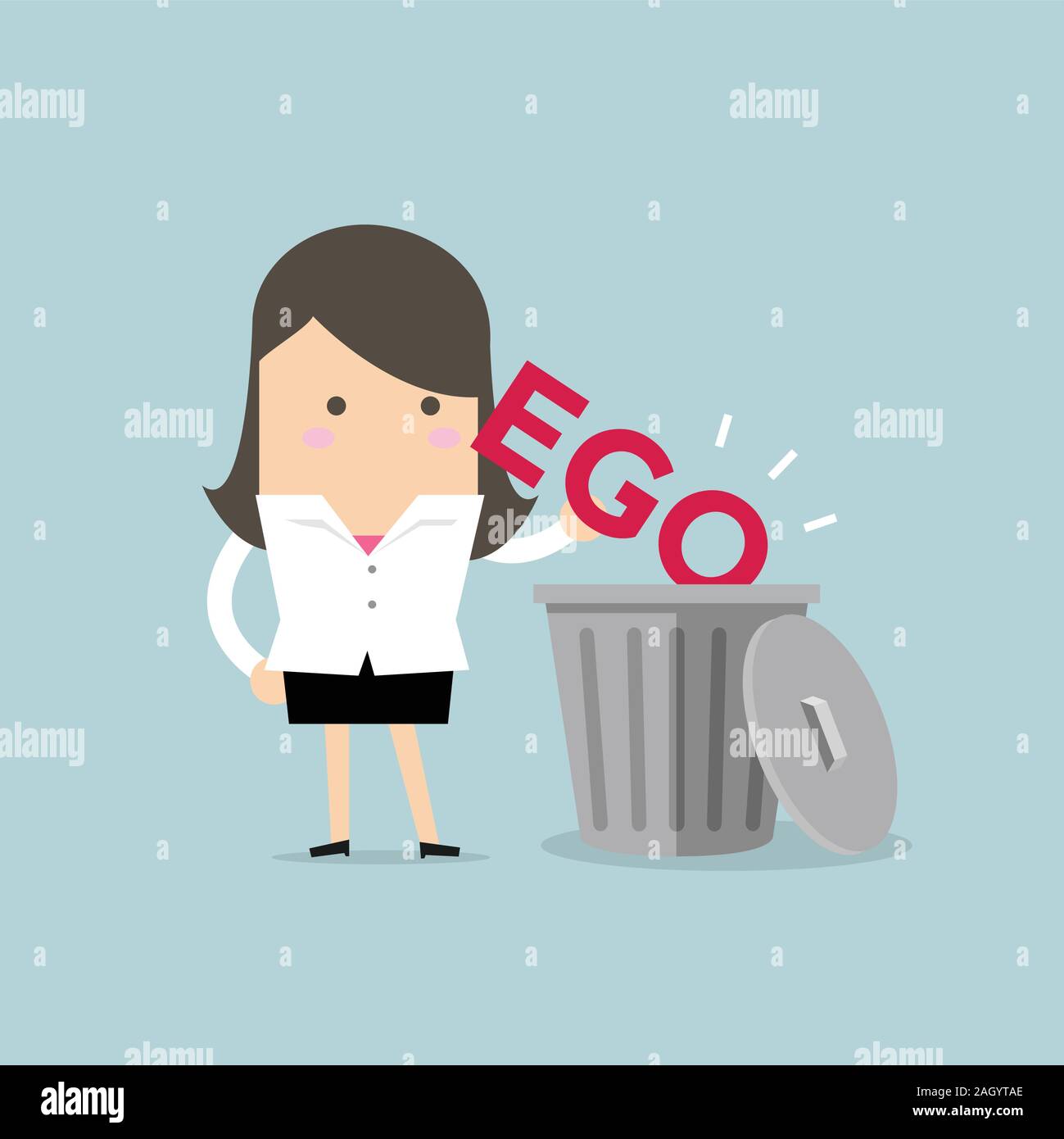 Bossy woman boss Stock Vector Images - Alamy