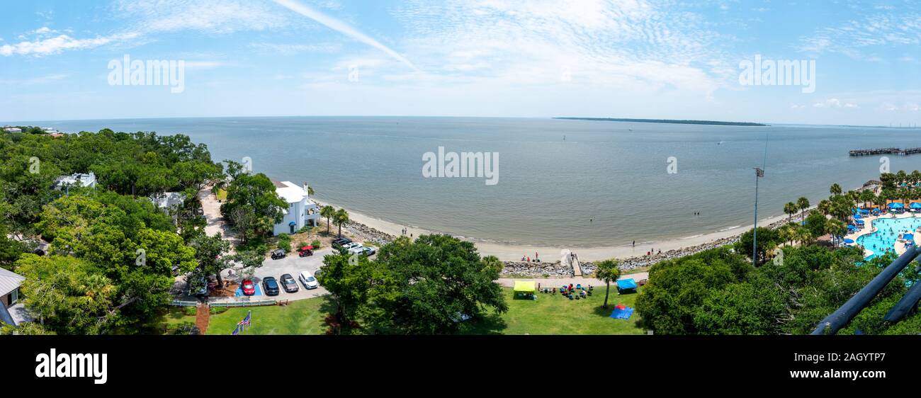 St simons island beach hi-res stock photography and images - Alamy