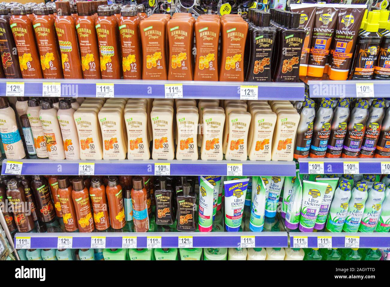 Miami Beach Florida,Walgreens,retail products,display case sale ...