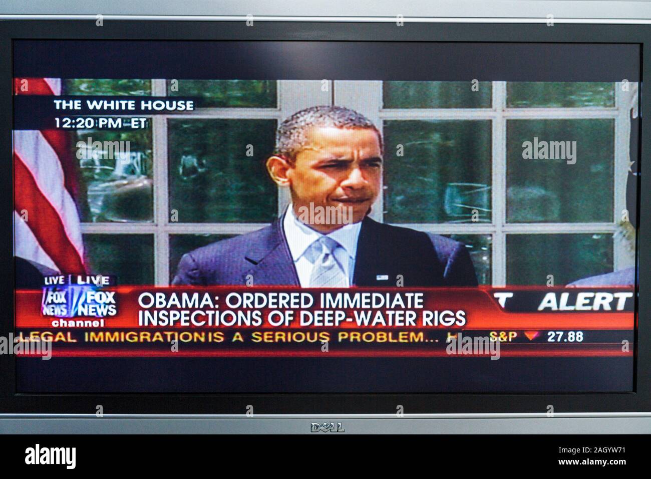 Miami Beach Florida,television TV,screen,monitor,cable Fox News Channel ...