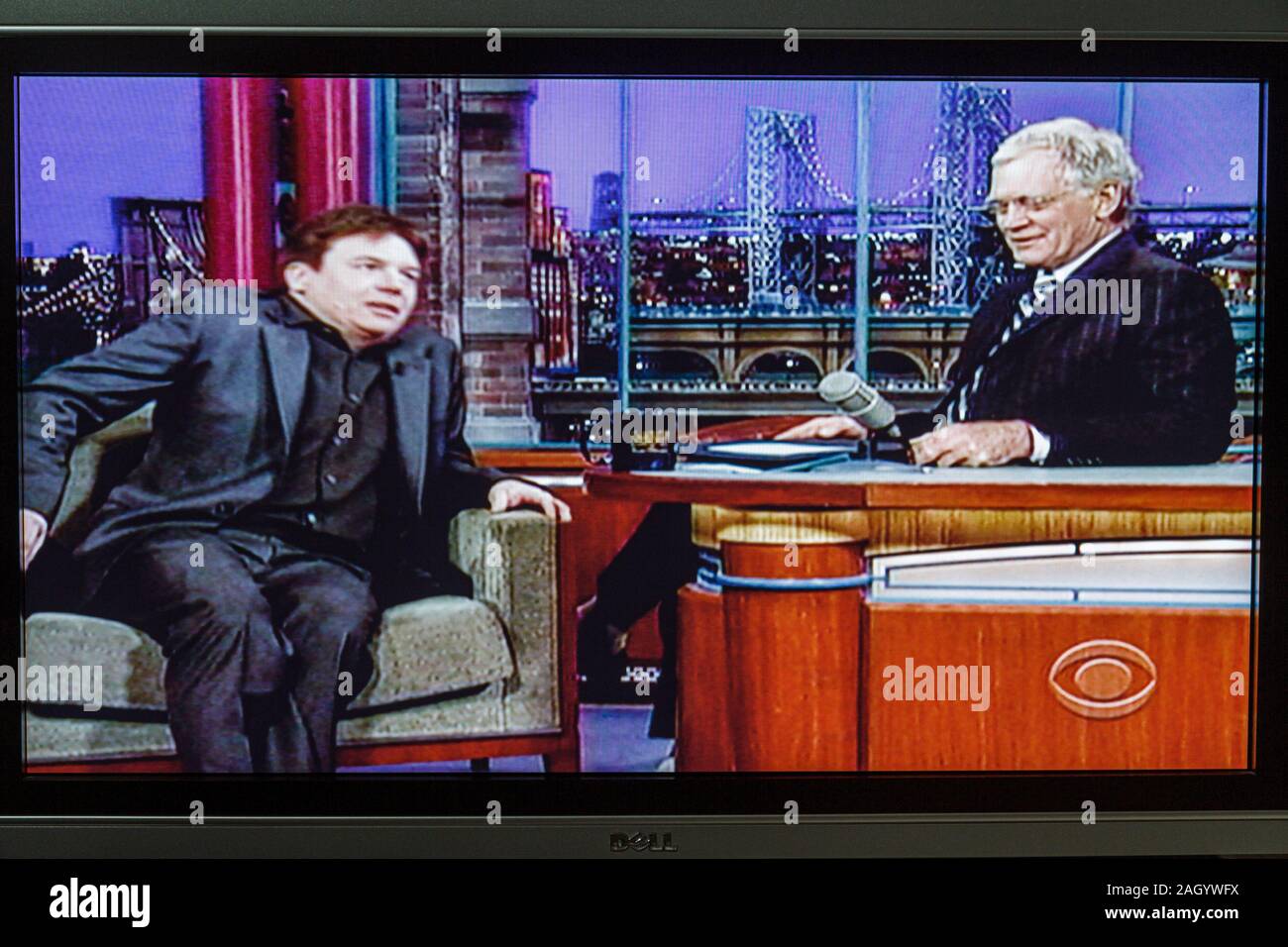 David Letterman Set