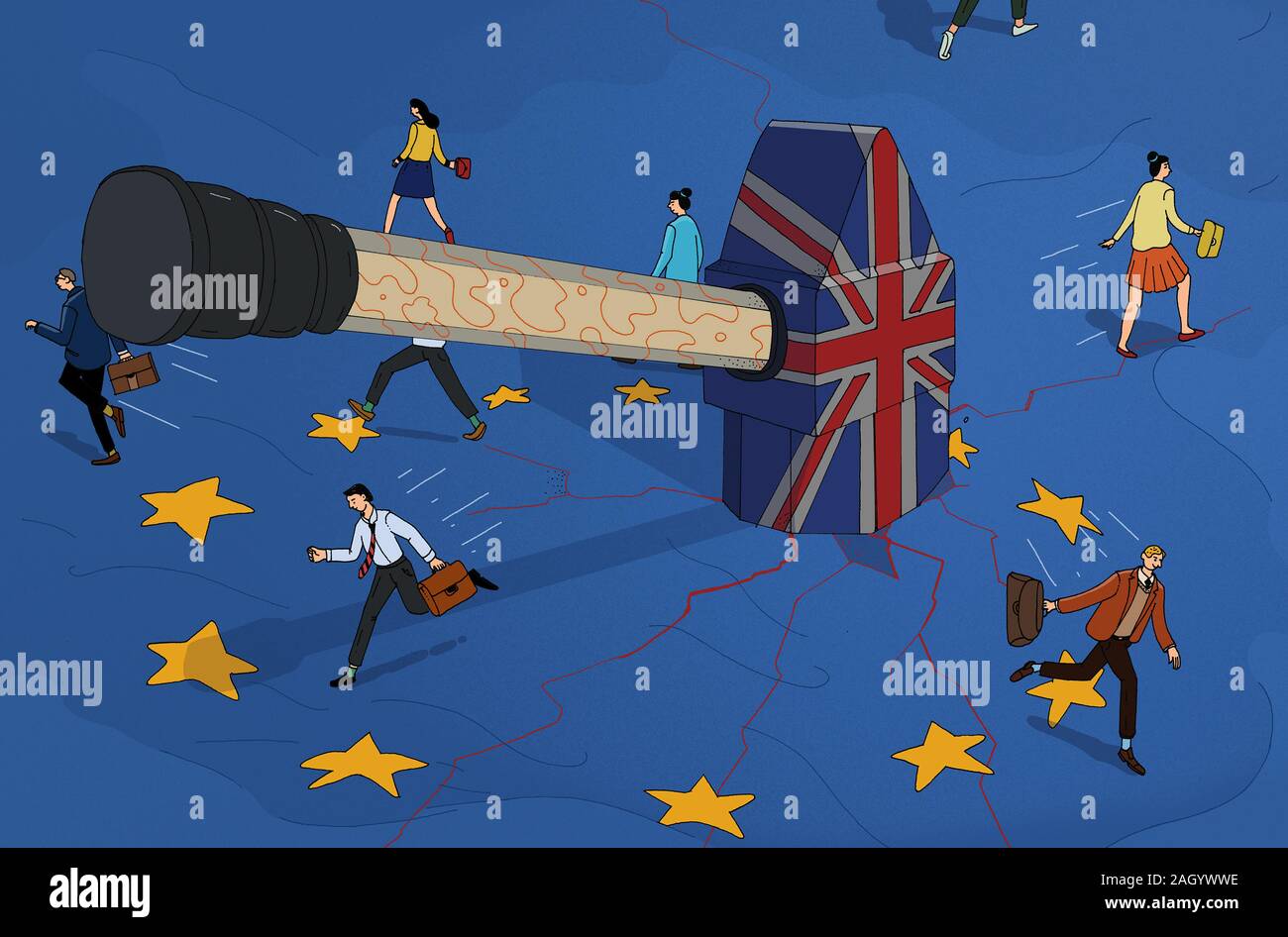 Businessman union flag hi-res stock photography and images - Alamy