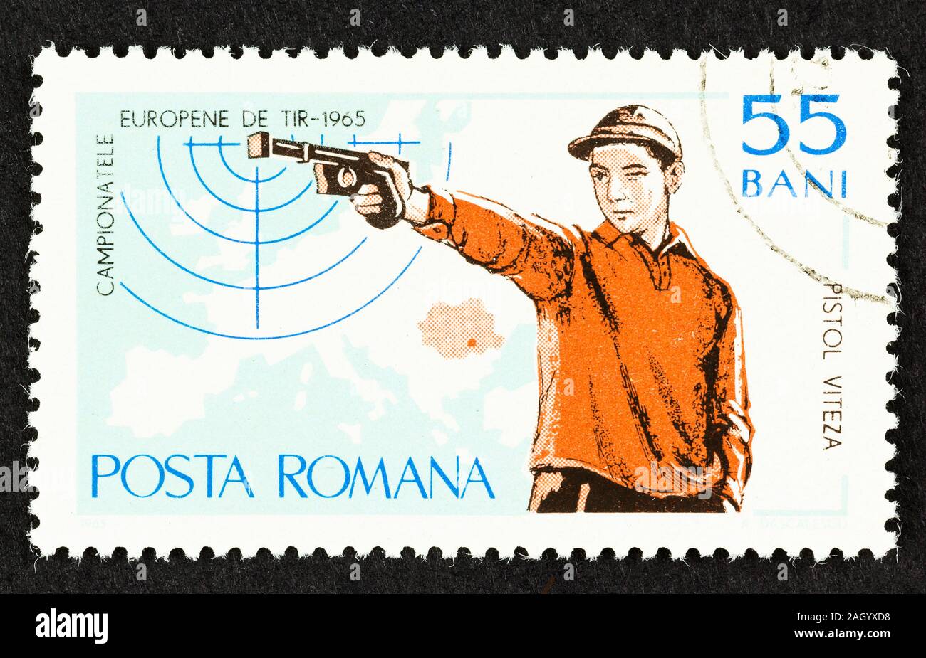 SEATTLE, WASHINGTON - September 25, 2019: Commemorative postage stamp ...