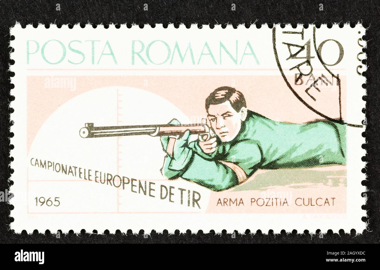 SEATTLE, WASHINGTON - September 25, 2019: Commemorative postage stamp ...