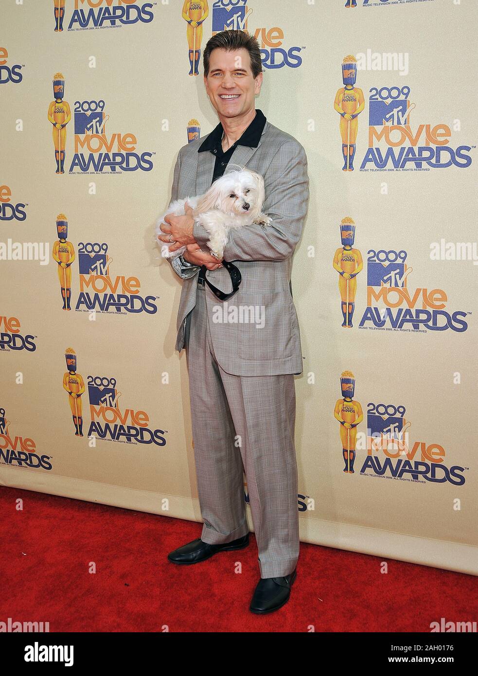 Chris Isaak and his dog - MTV Movie Awards at the Universal Studio ...