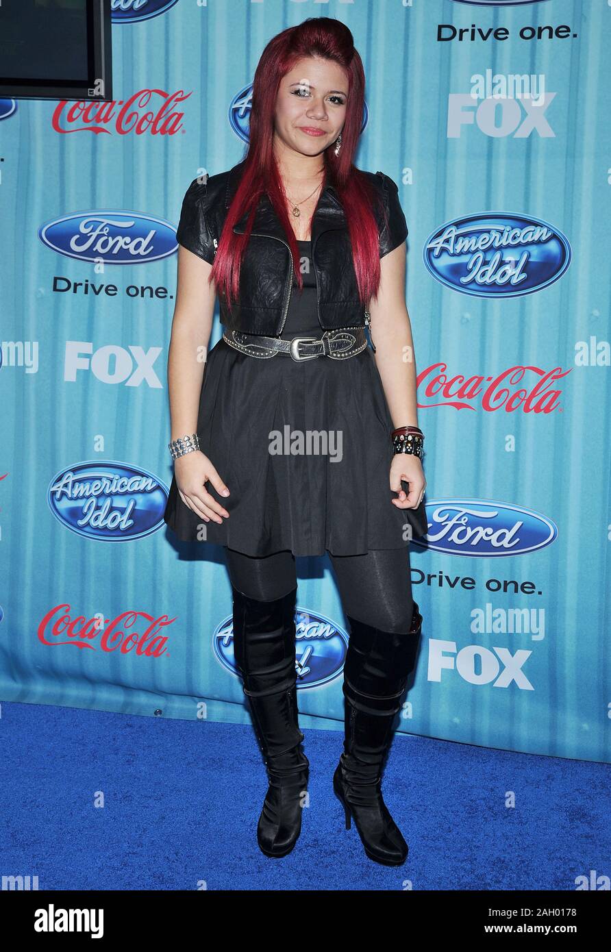 Allison Iraheta- American Idol Top 12 Party at the AREA club in Los ...