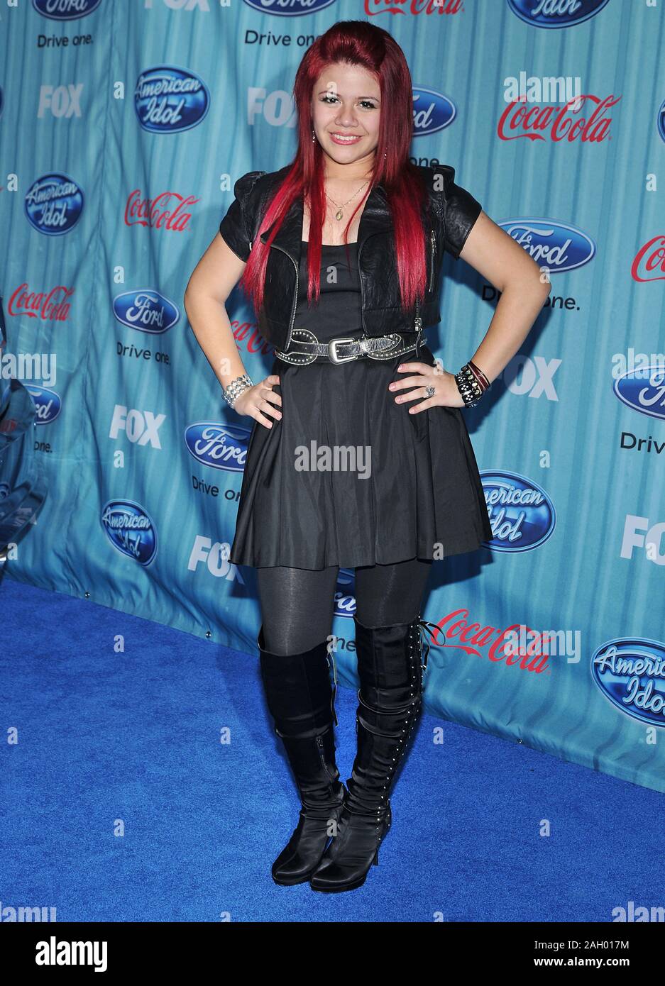 Allison Iraheta- American Idol Top 12 Party at the AREA club in Los ...