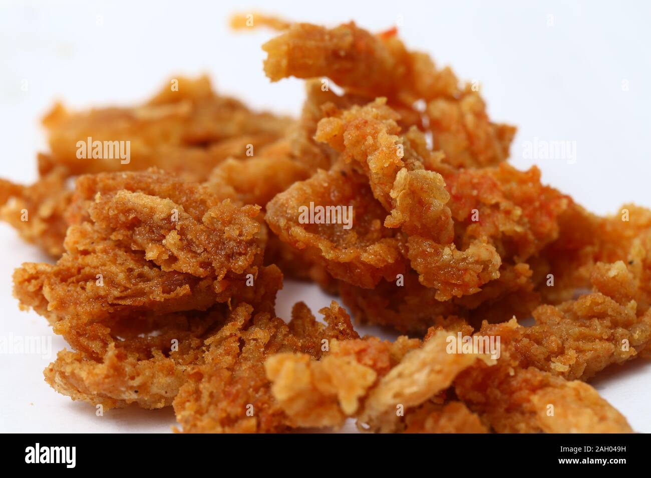 jamur goreng, crispy fried mushrooms isolated on white background Stock ...