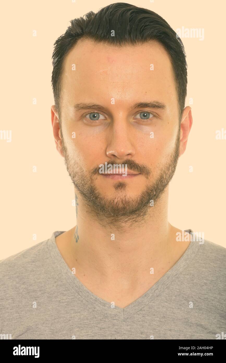 Face tattoo man hi-res stock photography and images - Alamy