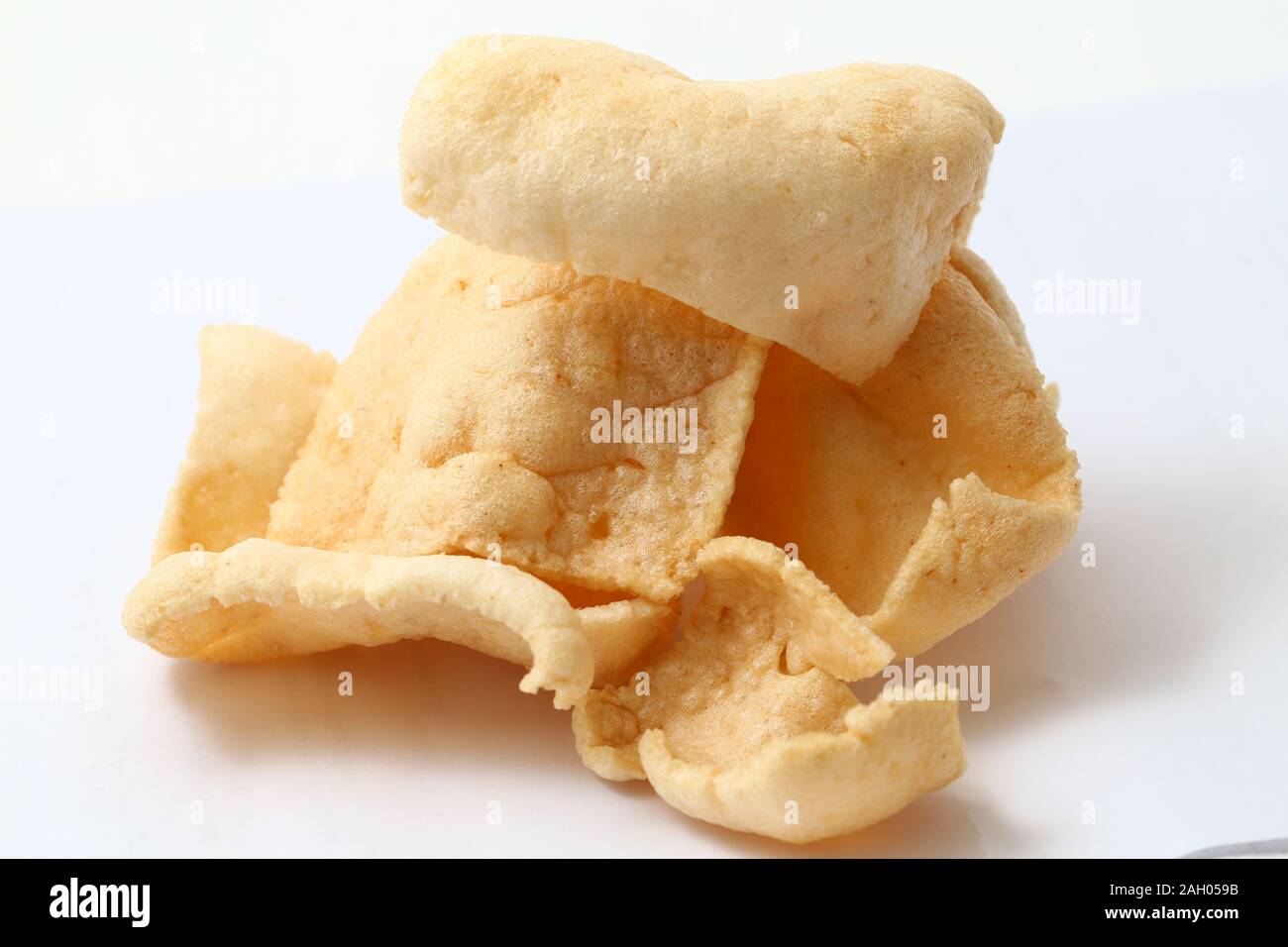 kerupuk is traditional crackers from Java Indonesia. kerupuk or ...
