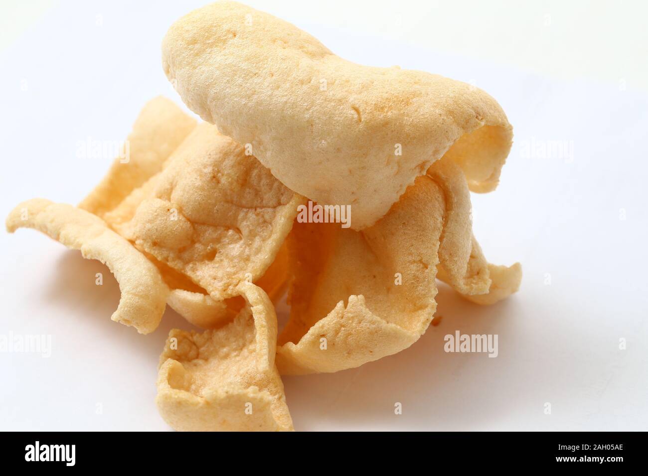 kerupuk is traditional crackers from Java Indonesia. kerupuk or ...