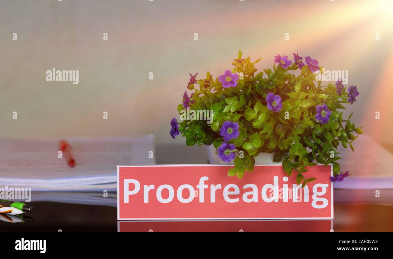 Proofread High Resolution Stock Photography and Images - Alamy