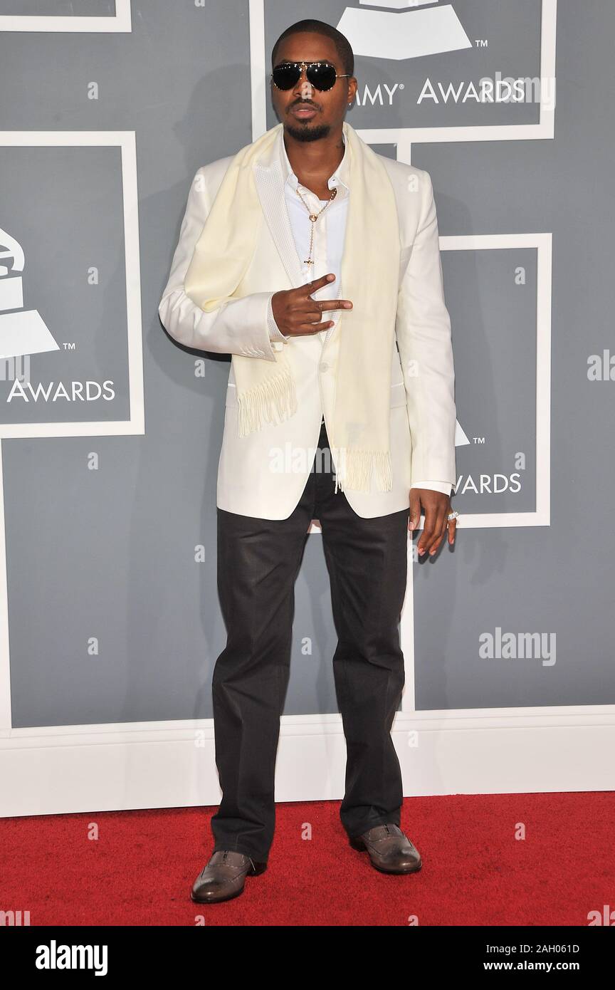 NAS- 51th Grammy Awards 2009 at the Staples center In Los Angeles.NAS ...