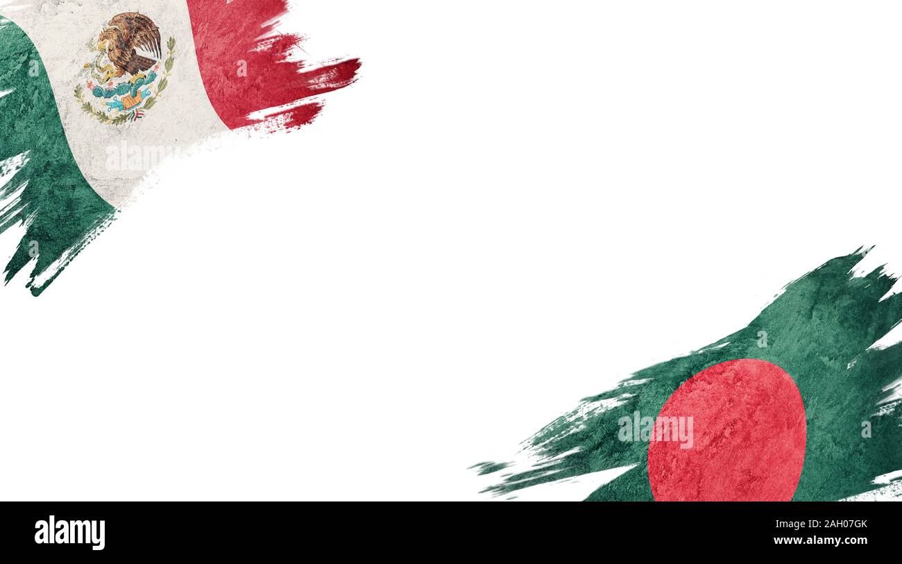 Bangladesh mexico flag hi-res stock photography and images - Alamy