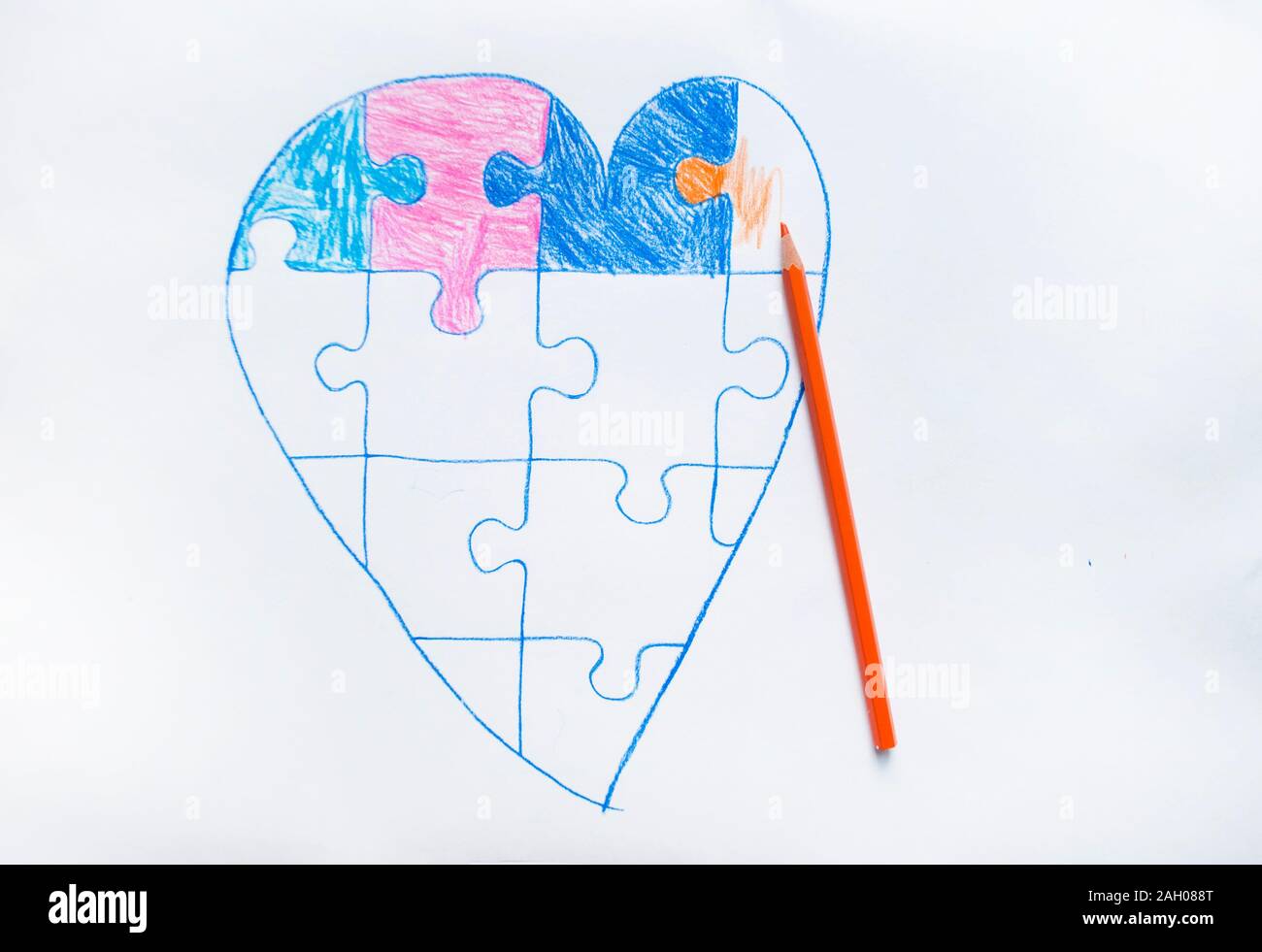 Autism puzzle hi-res stock photography and images - Alamy