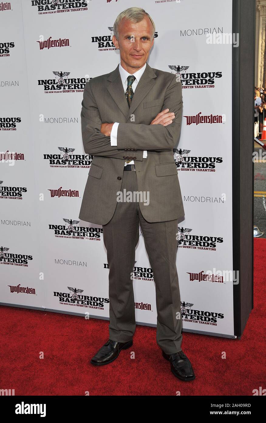Richard Sammel - Inglourious Basterds Premiere at the Chinese Theatre ...