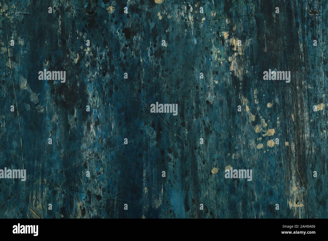 classic blue aged wood background Stock Photo - Alamy