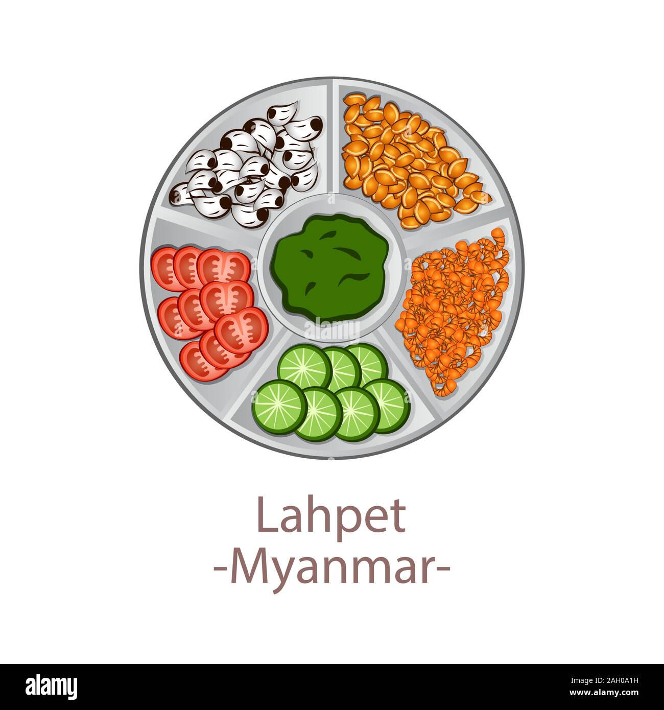 National dish popular in Stock Vector Images - Alamy