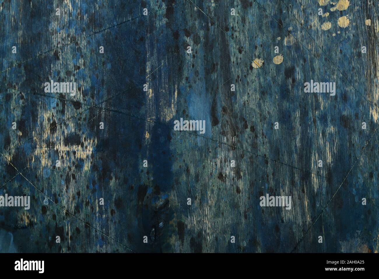classic blue aged wood background Stock Photo - Alamy