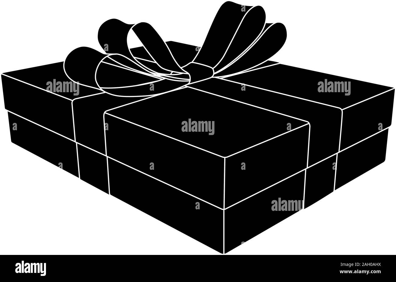 Box Outline Clipart Bows