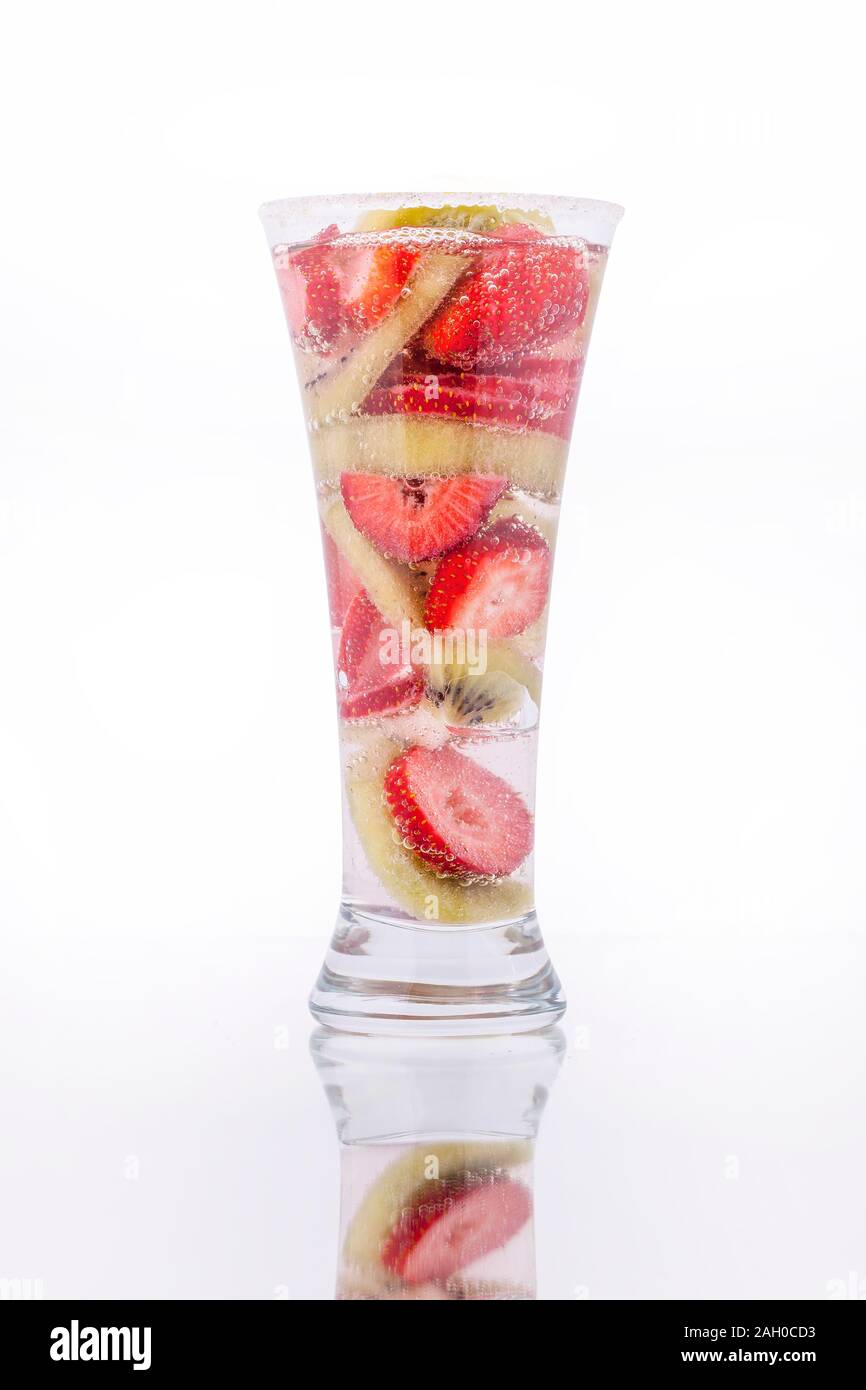 Fruit and Soda Cocktails Stock Photo - Alamy