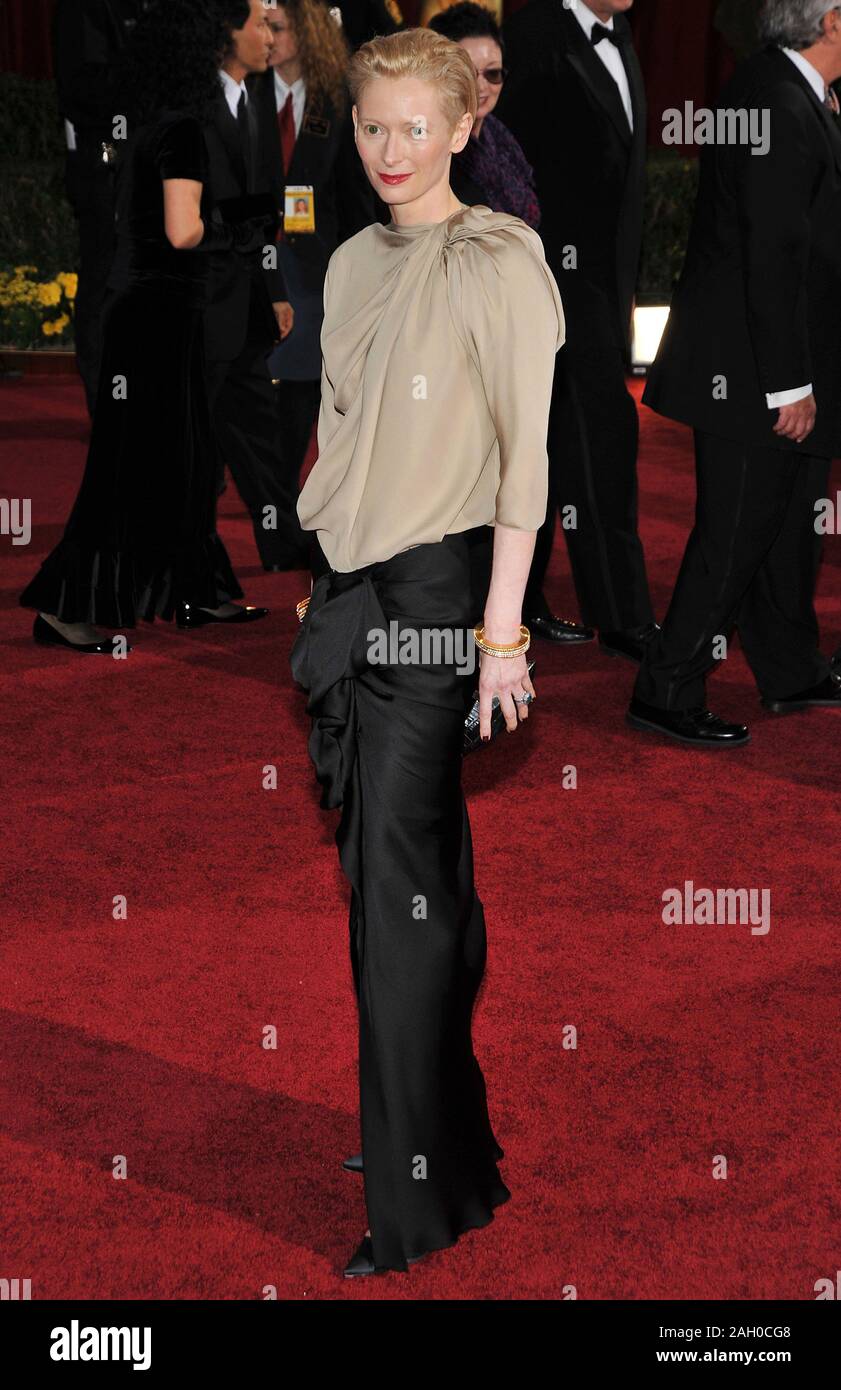 Tilda Swinton- 81th Oscars Awards at the Kodak Theatre In Los Angeles ...