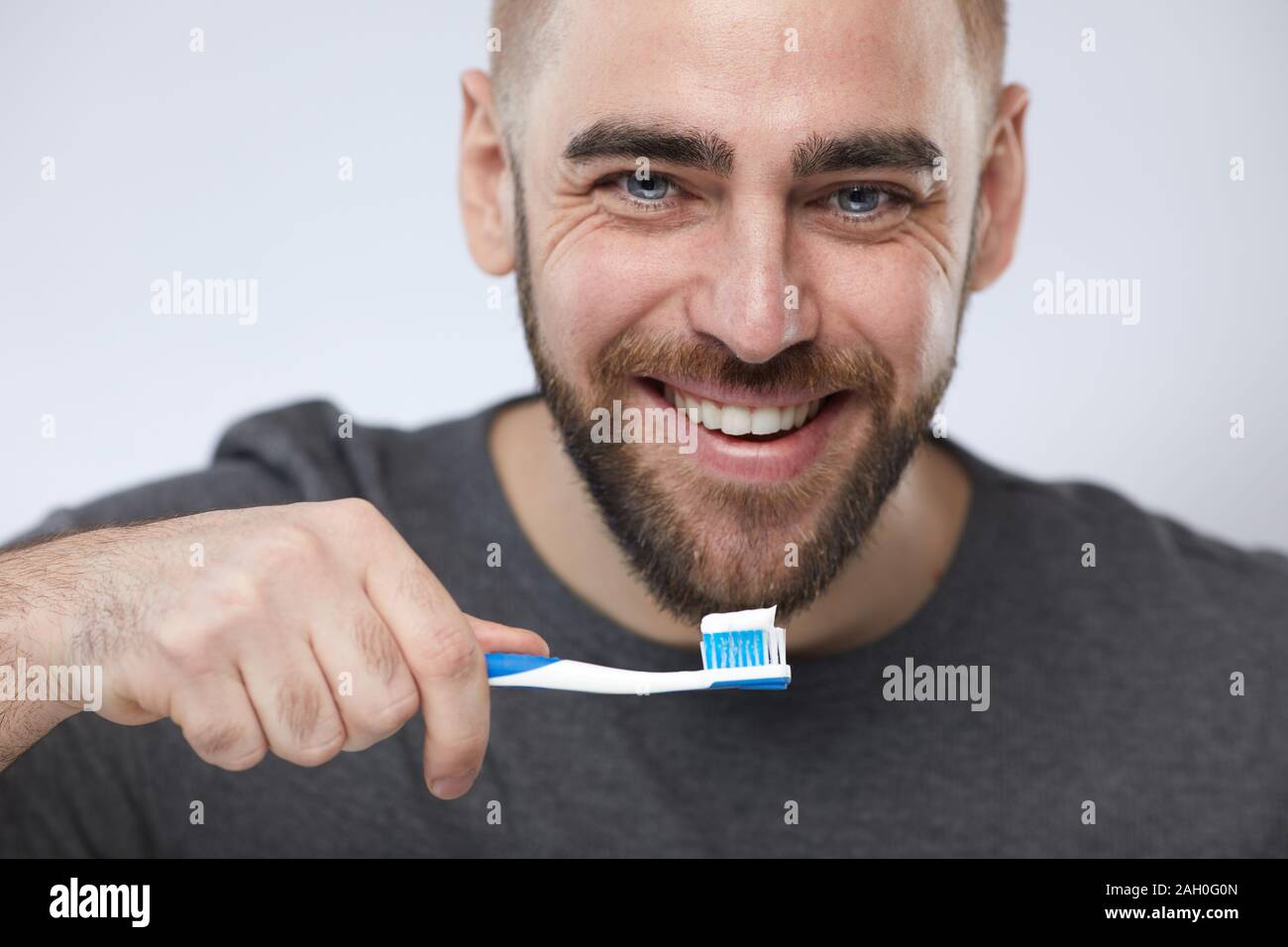 Portrait cheerful adult happiness male High Resolution Stock ...