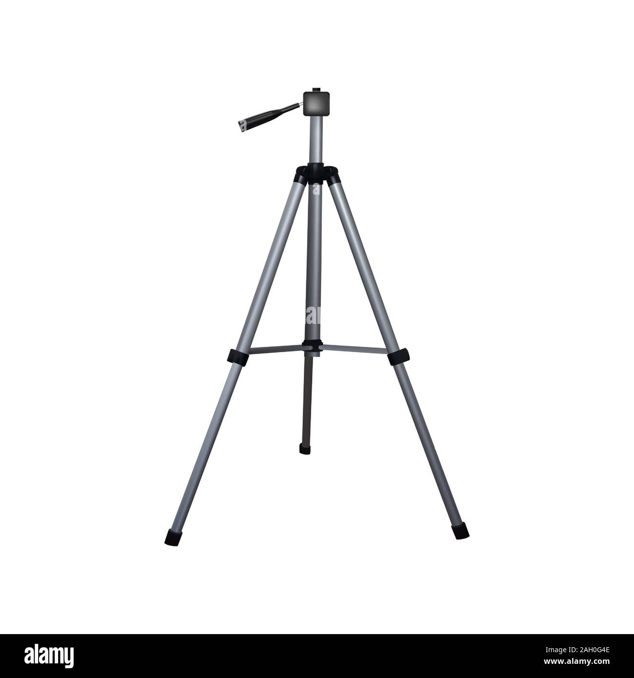 Realistic tripod for photo or video camera. Vector illustration Stock ...