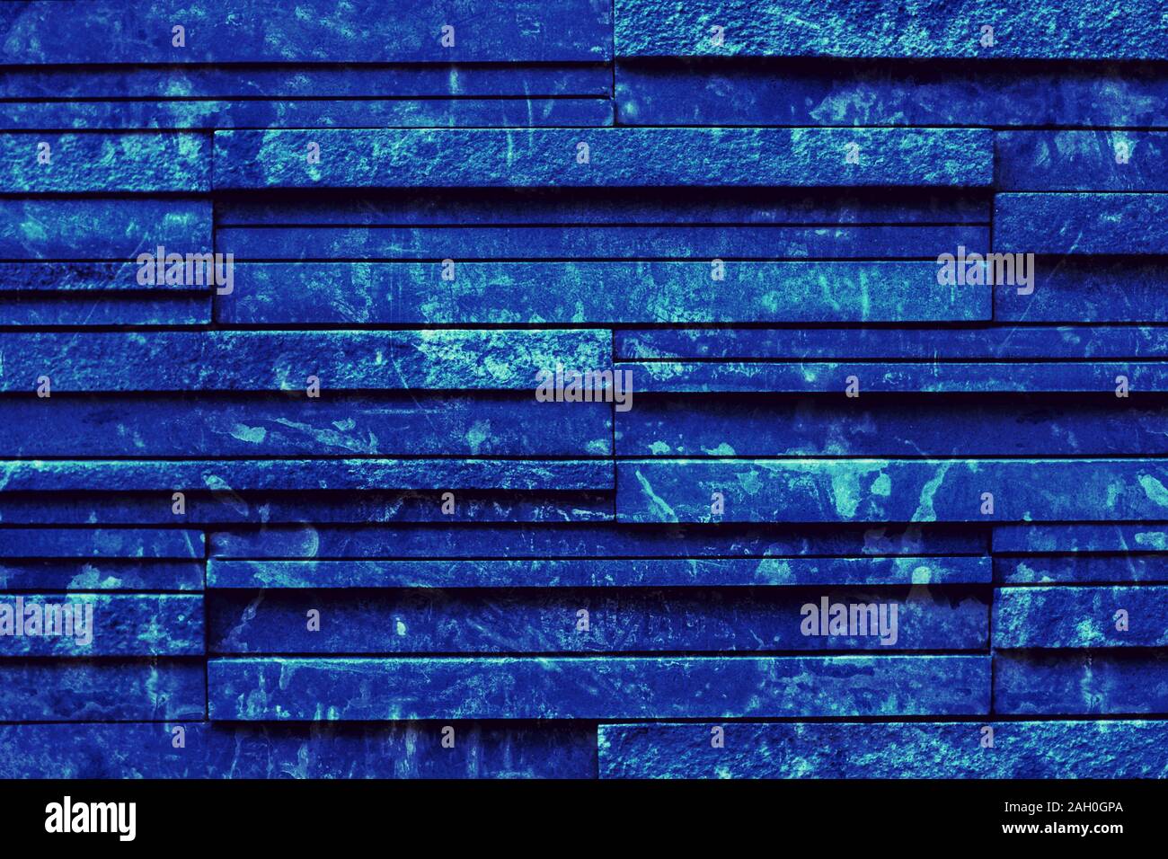 Blue bricks background Stock Photo - Alamy