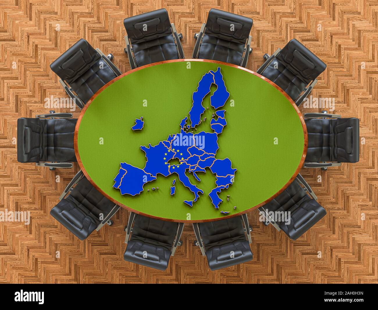 Eu political map hi-res stock photography and images - Alamy