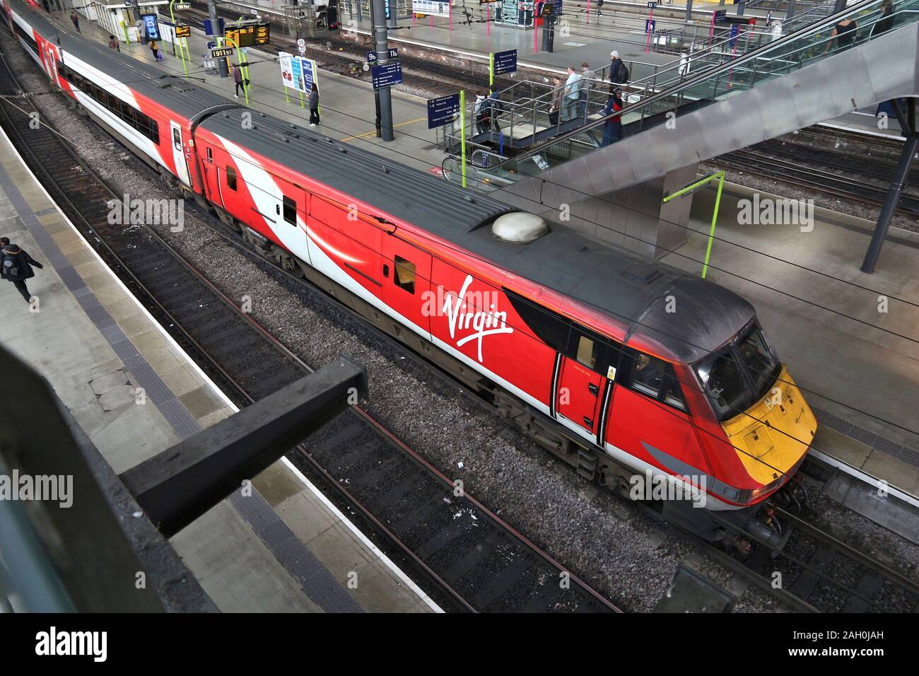 Train destination board uk hi-res stock photography and images - Alamy