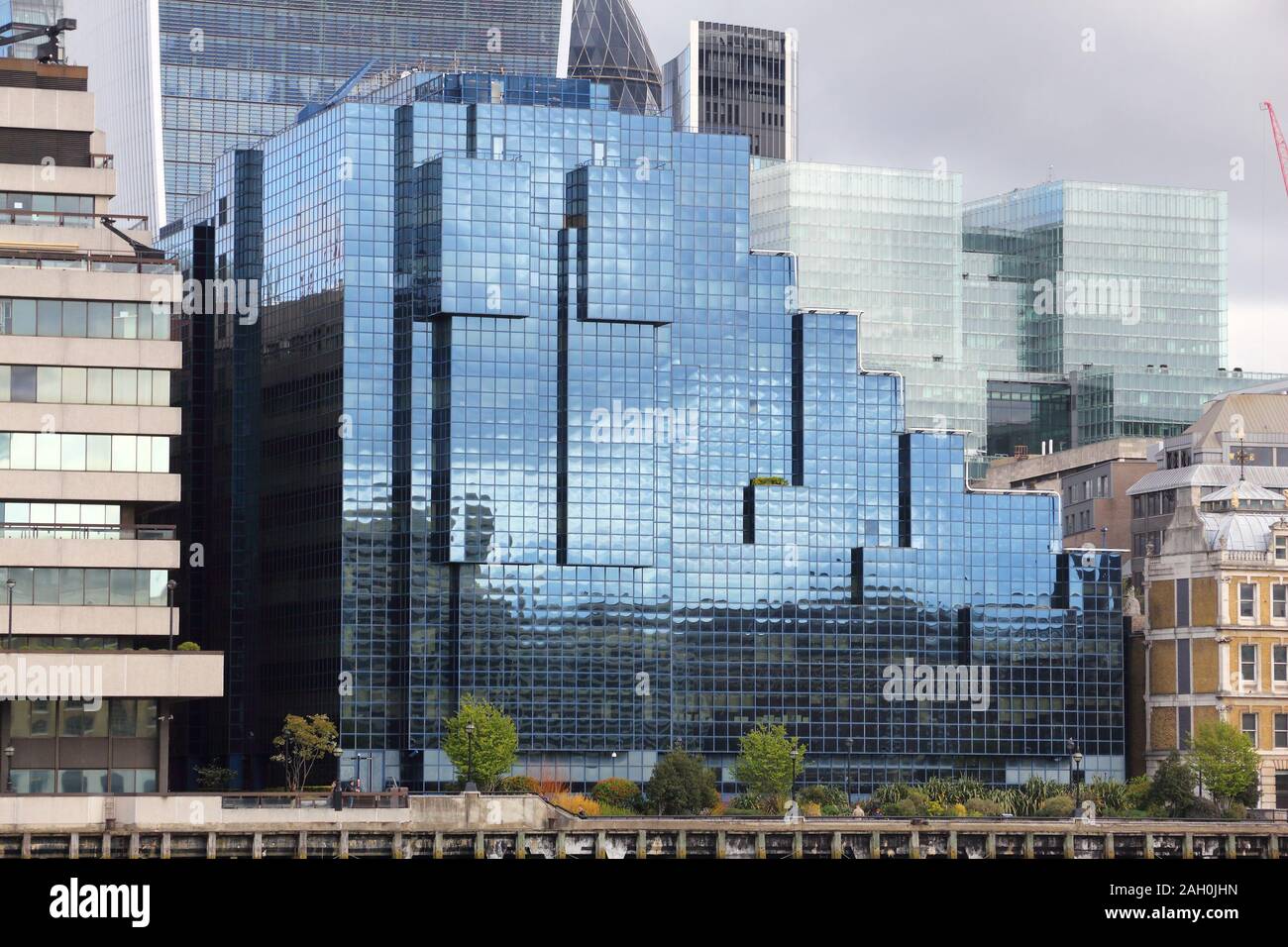 LONDON, UK - APRIL 23, 2016: Northern and Shell Building in London ...