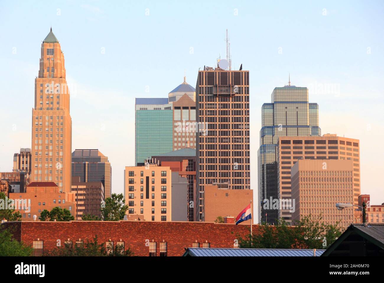 Kansas city skyline hi-res stock photography and images - Alamy