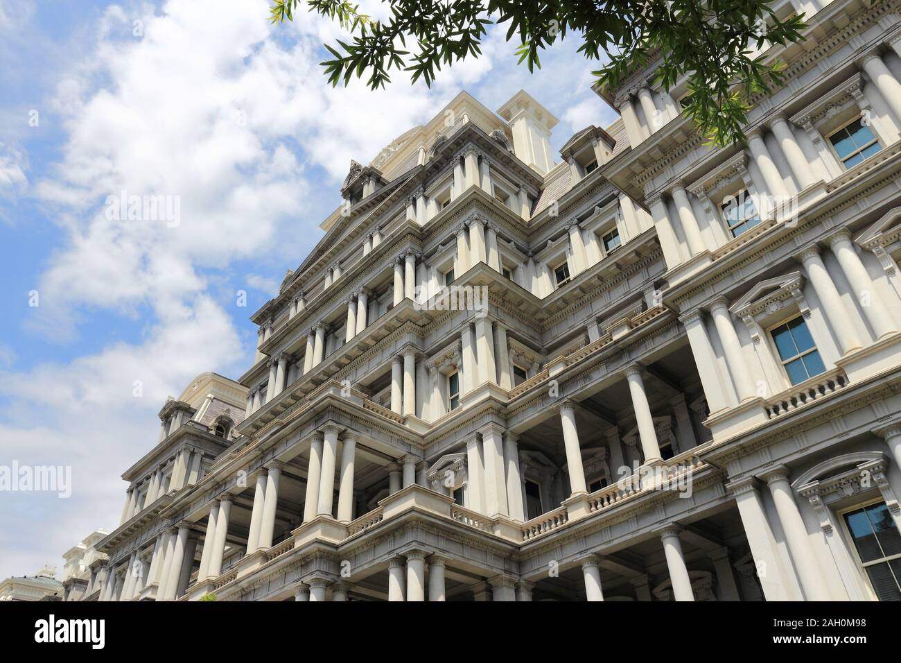 Washington DC, USA. Eisenhower Executive Office Building Stock Photo ...