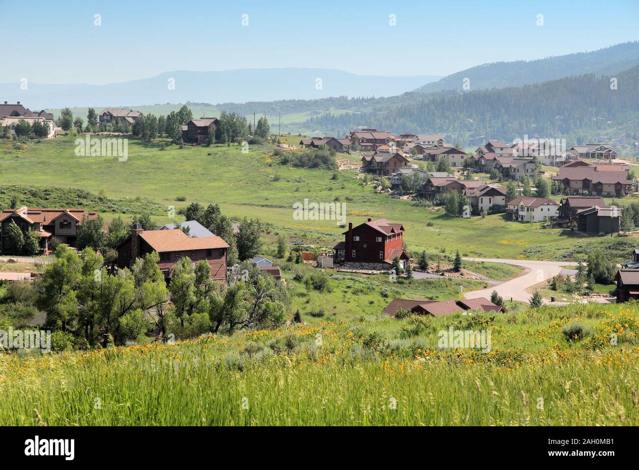 Steamboat Springs, town in Colorado, United States Stock Photo - Alamy
