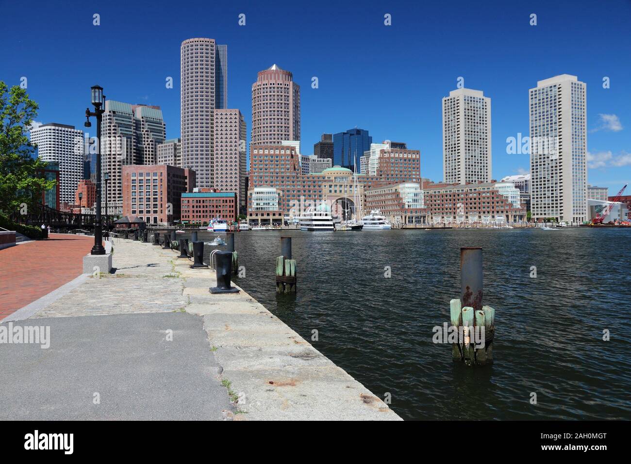 Boston city view hi-res stock photography and images - Alamy