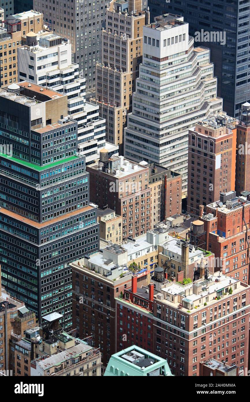 Midtown manhattan aerial hi-res stock photography and images - Alamy
