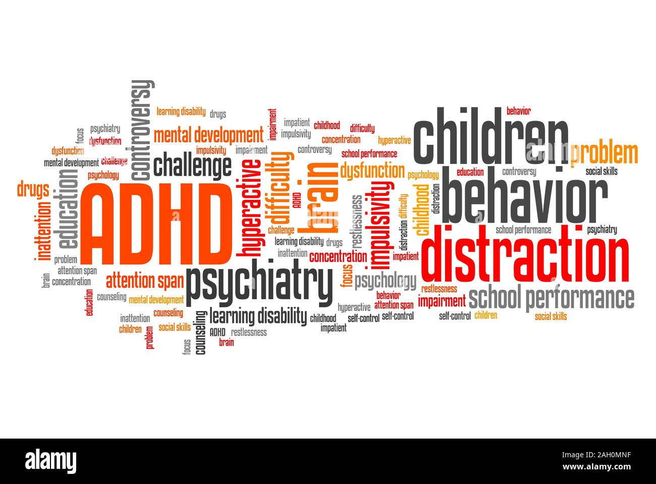 ADHD - Attention deficit hyperactivity disorder. Education problem ...