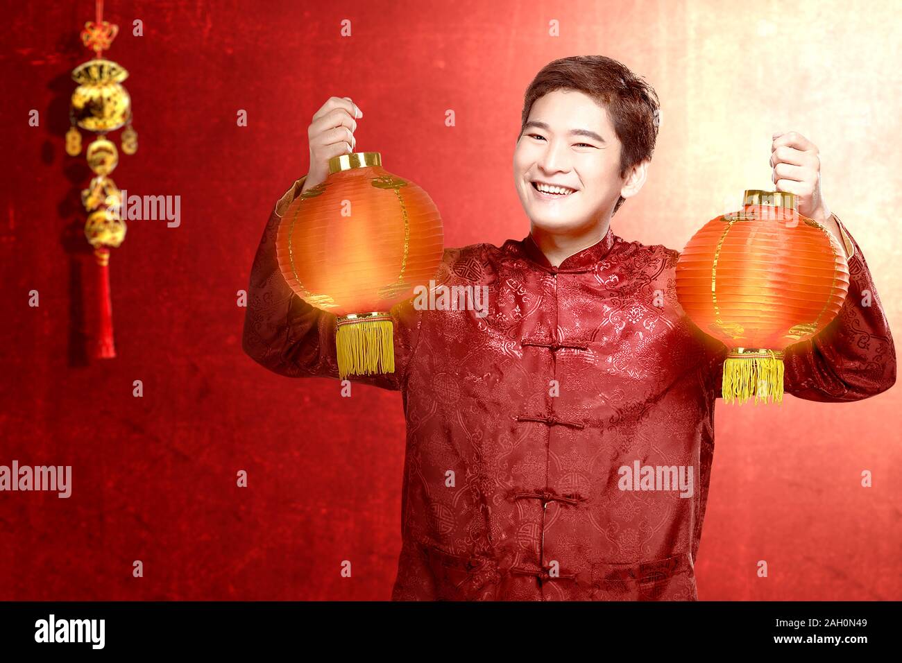 Happy Chinese Man