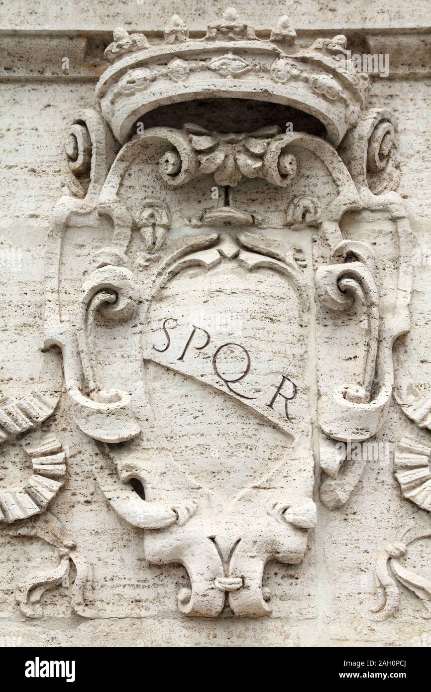 Roman Symbols Spqr