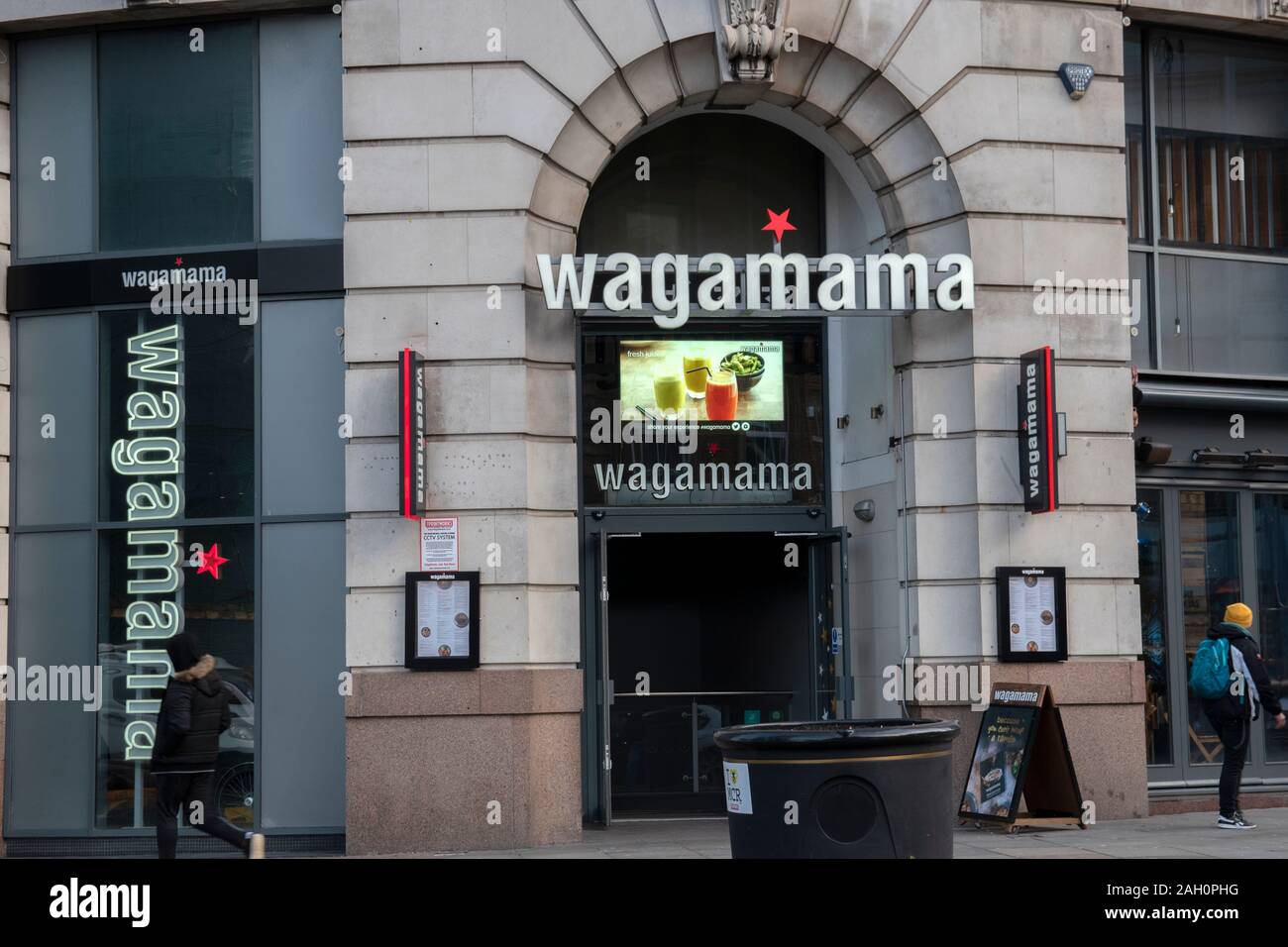 Wagamama Restaurant At Manchester England 2019 Stock Photo - Alamy