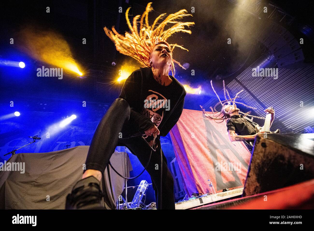 Copenhagen, Denmark. 20th, December 2019. The Moldovan nu metal band ...