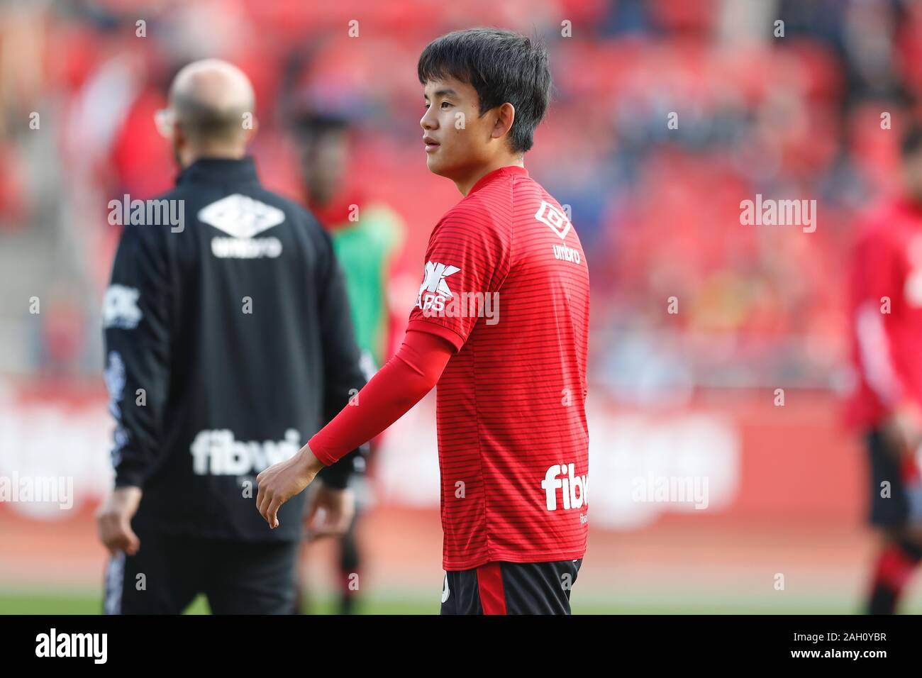 Takefusa Kubo (Mallorca), DECEMBER 21, 2019 - Football / Soccer : Kubo during warming up before ...