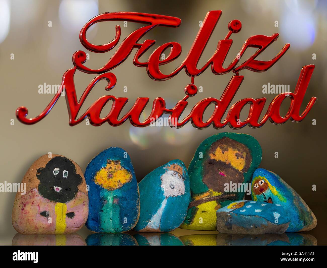 Feliz navidad poster hi-res stock photography and images - Alamy