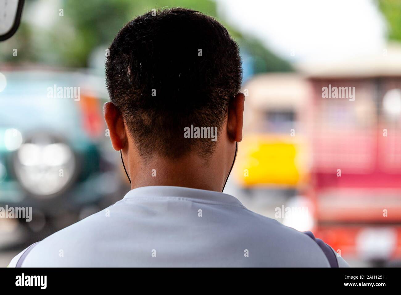 Auto rickshaw back view hi-res stock photography and images - Alamy