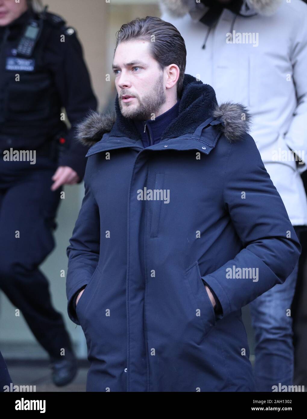 Lewis burton leaves highbury corner magistrates court where his ...